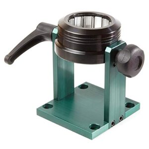 amana tool - 50mm adj. bit-locking stand (uho-50), industrial grade