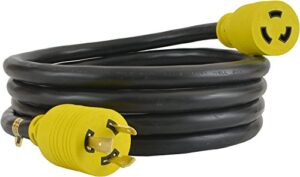 conntek 20620-010 20 amp locking extension cord, 250v