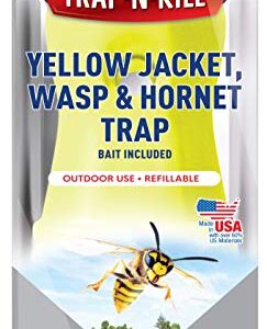 BioCare Reusable Outdoor Yellow Jacket and Wasp Trap with Bait