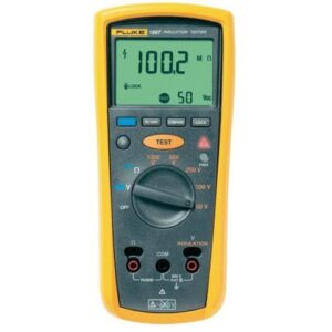 Fluke - 1507CAL 1507 Digital Megohmmeter, 50/100/250/500/1,000V Test Voltages, with a NIST-Traceable Calibration Certificate with Data