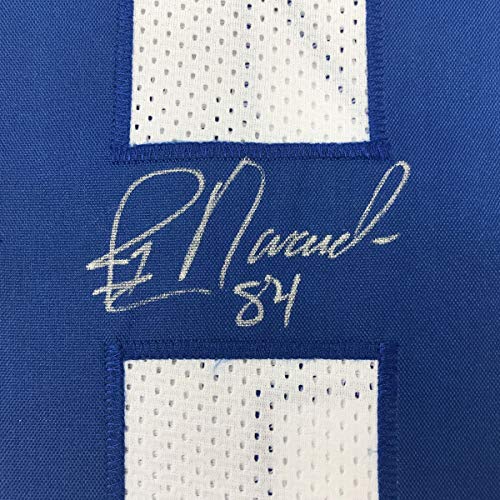 Autographed/Signed Jay Novacek Dallas White Football Jersey JSA COA