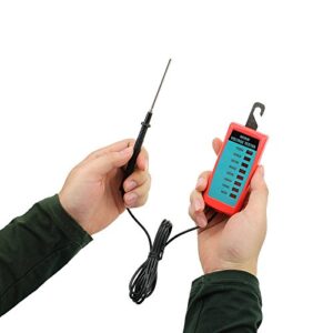 ALLOSUN GK503B NEON Electric Fence Voltage Tester Max 7 kV, Red