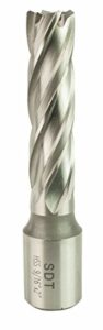 steel dragon tools 9/16" x 2" high speed steel annular cutter with 3/4" weldon shank