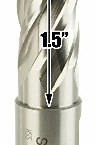 Steel Dragon Tools 11/16" x 1" High Speed Steel Annular Cutter with 3/4" Weldon Shank