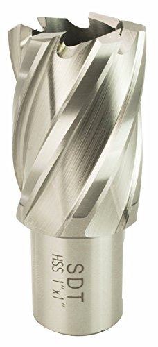 Steel Dragon Tools 1" x 1" Cutting Depth High Speed Steel Annular Cutter with 3/4" Weldon Shank