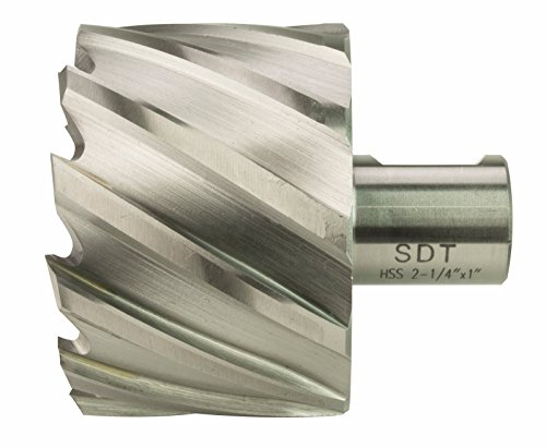 Steel Dragon Tools 2-1/4" x 2" High Speed Steel Annular Cutter with 3/4" Weldon Shank