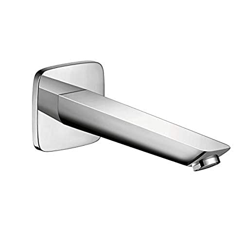 hansgrohe Tub Spout Premium 3-inch Modern Tub Spout in chrome, 71410001