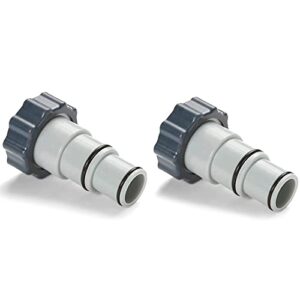 intex replacement hose adapter a w/collar for threaded connection pumps (pair)