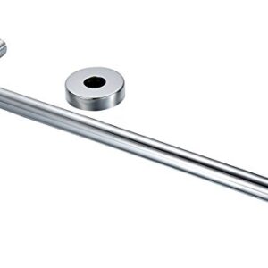 Purelux Shower Arm Extension Extra Long Water Outlet PJ1001 with Flange Made of Stainless Steel, Chrome finish 16 Inches