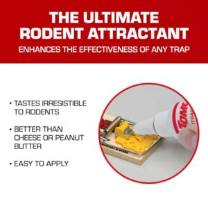 Tomcat Attractant Gel, Attracts Mice and Rats, Great Alternative to Cheese or Peanut Butter, 1 oz.