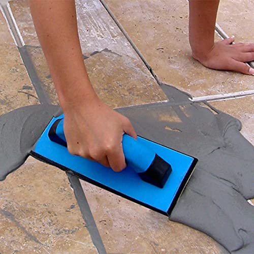 Troxell USA - 4" x 9" Gum Rubber Grout Float with SoftGrip Handle