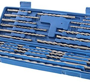 Erie Tools 20 Piece SDS Rotary Hammer Concrete Masonry Carbide Tipped Drill Bit Set fit Milwaukee Hilti Bosch