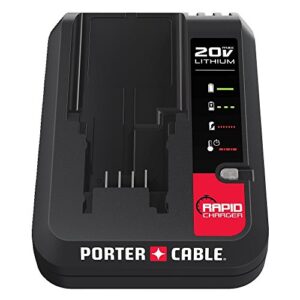 porter-cable 20v max* battery charger (pcc692l)