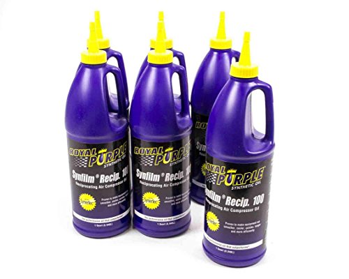 Royal Purple 06513 Air Compressor Oil Case Bottles, 6 Quart, 1 Pack