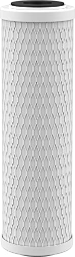 Pentair Pentek CB1-10 Carbon Water Filter, 10-Inch, Under Sink Carbon Block Replacement Filter Cartrdige, 10" x 2.5", 1 Micron