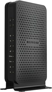 netgear renewed c3700-100nar c3700-nar docsis 3.0 wifi cable modem router with n600 8x4 download speeds. certified for xfinity from comcast, spectrum, cox, cablevision & more