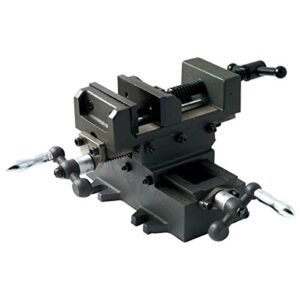 hhip 3900-2706 6" heavy duty cross slide vise, metric dial