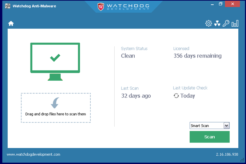 WATCHDOG Anti-Malware - 1 PC for 2 Years [Download]