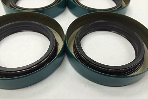 LIBRA Set of 4 Trailer Hub Grease Seals E-Z Lube 3500 lbs Axle 1.719 x 2.565-22028