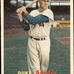 1957 Topps #170 Duke Snider Poor Dodgers