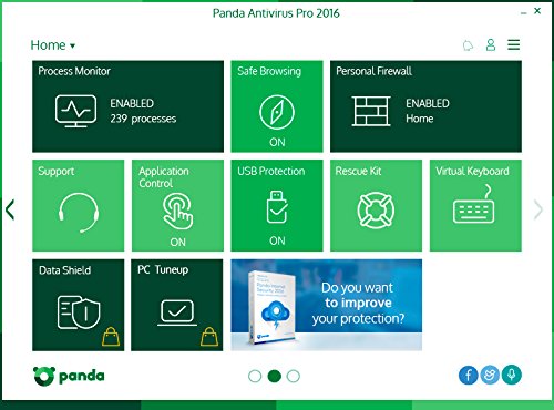 Panda Security Antivirus Pro 2016 (1-User) [Old Version]