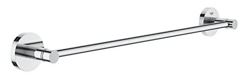 Grohe 40688001 Essentials Towel Bar, Starlight Chrome 18 Inch