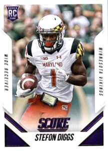 2015 score rookie football card #415 stefon diggs mint