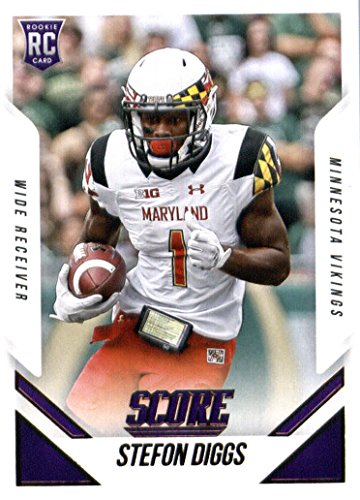 2015 Score Rookie Football Card #415 Stefon Diggs MINT