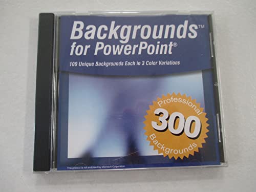 Backgrounds™ for PowerPoint® CDROM