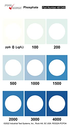 Industrial Test Systems 481349 Pool Check Phosphate Test