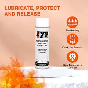 BN Aerosol Lubricoat, 1 can (13 oz. Aerosol can) - Release Agent, High-Temperature Lubricant