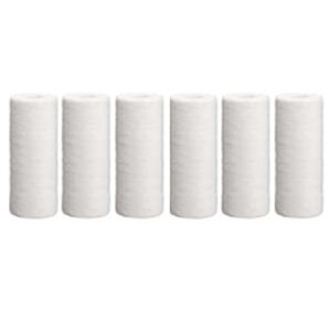 hydronix sdc-45-1005 sediment polypropylene water filter cartridge 6 pack