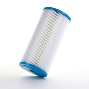 SPC-45-1030 R30-BB & RS6 Compatible Sediment Pleated Water Filter Washable Reusable 4.5 x 10-30 Micron (6 Pack)