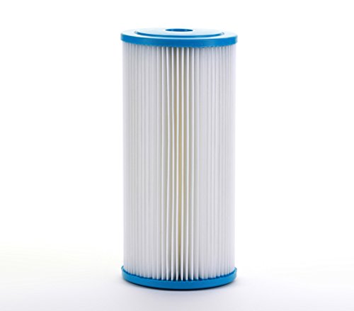 SPC-45-1030 R30-BB & RS6 Compatible Sediment Pleated Water Filter Washable Reusable 4.5 x 10-30 Micron (6 Pack)