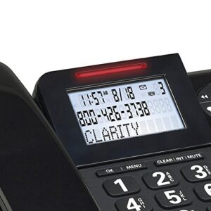 Clarity E814CC Amplified Corded/Cordless Combo with Answering Machine- Bundles (Clarity E814CC)