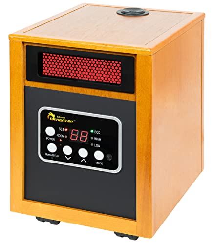 Dr. Infrared Heater Portable Space Heater with Humidifier, 1500-Watt