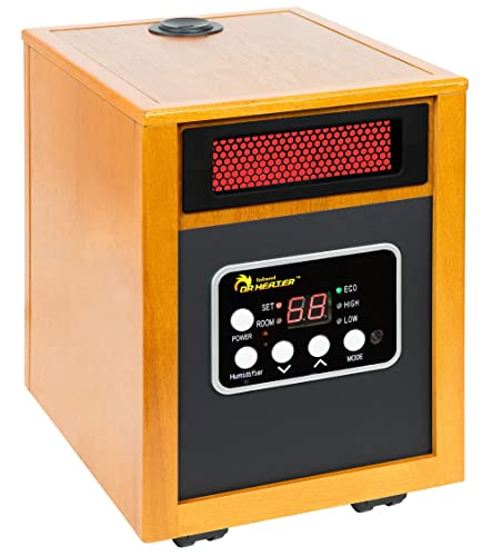 Dr. Infrared Heater Portable Space Heater with Humidifier, 1500-Watt