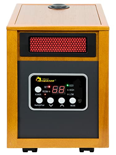 Dr. Infrared Heater Portable Space Heater with Humidifier, 1500-Watt