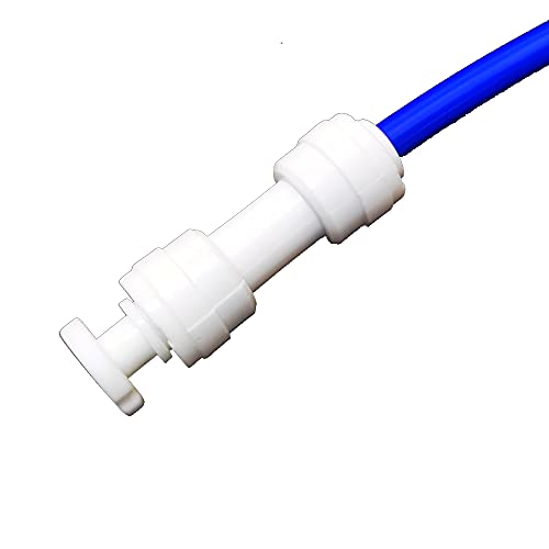 Malida 1/4 inch Plug for RO Reverse Osmosis Water Filter Fittings Valve (10 pack)