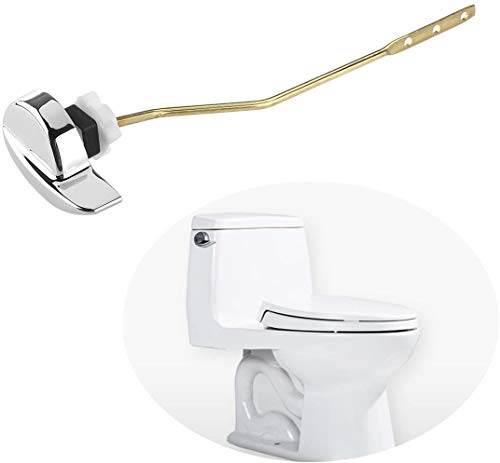 OULII Toilet Flush Lever Handle Universal Toilet Handle Replacement Compatible for Toilet Tank (Side Mount)