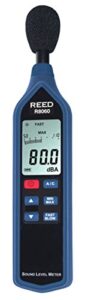 reed instruments r8060 sound level meter with bargraph