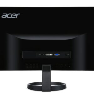 Acer 23.8” Full HD 1920 x 1080 IPS Zero Frame Home Office Computer Monitor - 178° Wide View Angle - 16.7M - NTSC 72% Color Gamut - Low Blue Light - Tilt Compatible - VGA HDMI DVI R240HY bidx