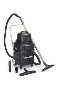 powr-flite pf54 wet dry vacuum with polyethylene tank and tool kit, 15 gal capacity