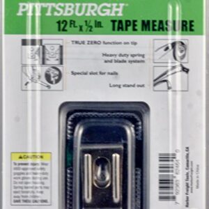 Pittsburgh QuikFind 12 Ft. x ½ In. Tape Measure