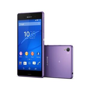 sony xperia z3 d6653 16gb gsm unlocked (soft purple) - international version no warranty