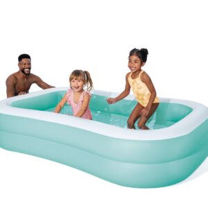 INTEX 57181EP Swim Center Inflatable Family Pool: 159 Gallon Capacity – 90" x 60" x 19" – Color May Vary