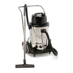 powr-flite pf57 dual motor wet dry vacuum with stainless steel tank and tool kit, 20 gal capacity