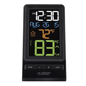 la crosse technology 308-1415 wireless thermometer, black