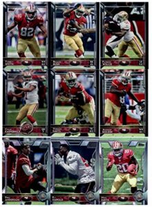 2015 topps nfl football san francisco 49ers team set: 13 cards-torrey smith, reggie bush, patrick willis, anquan boldin, vernon davis, carlos hyde, michael crabtree, colin kaepernick, san francisco 49ers, eli harold, dres anderson, mike davis