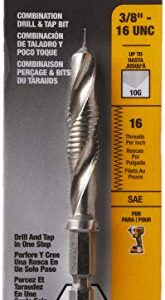 DEWALT Drill Tap, UNC, 3/8-Inch (DWADT3816)